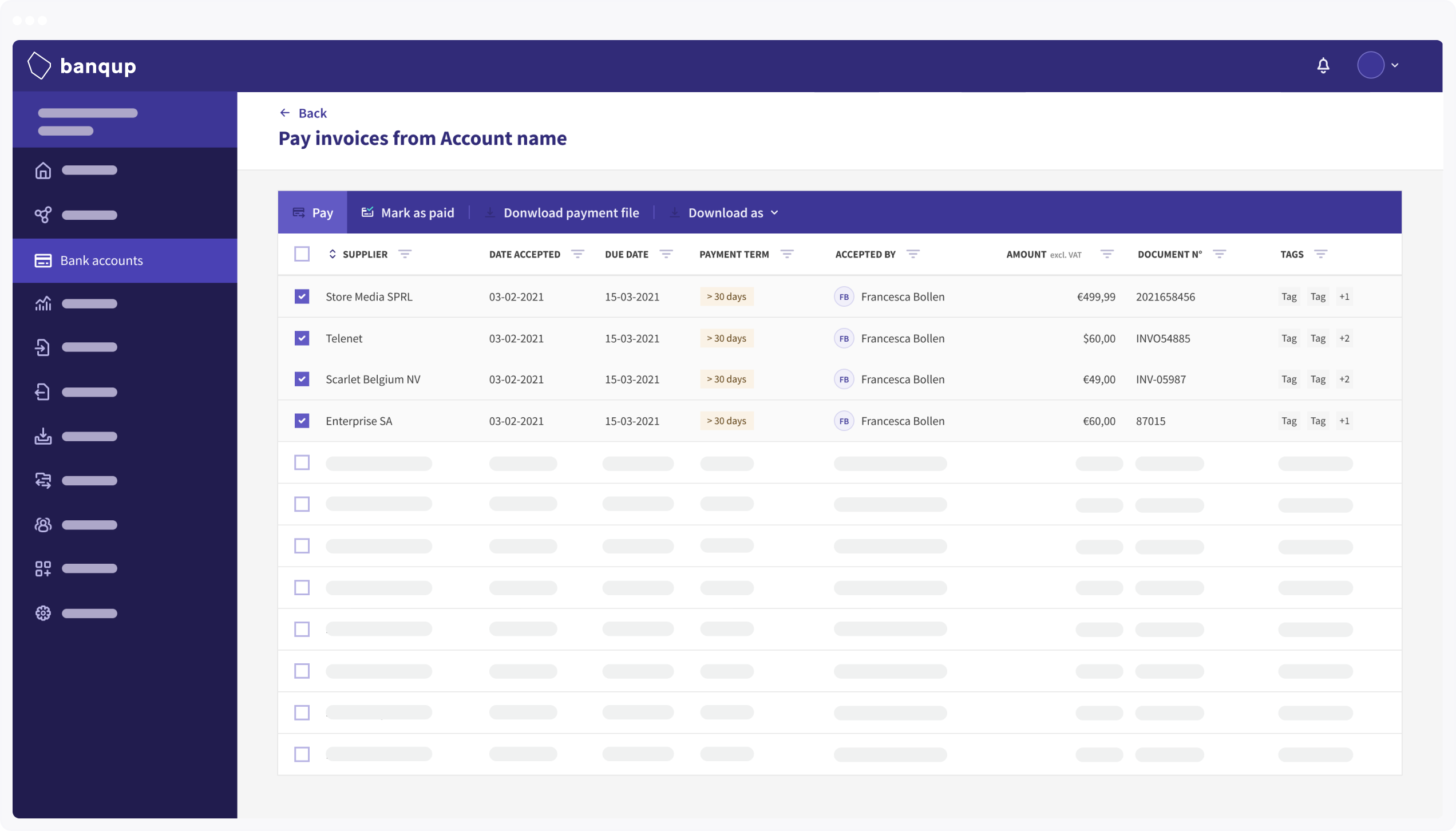 Banqup - For Accountants